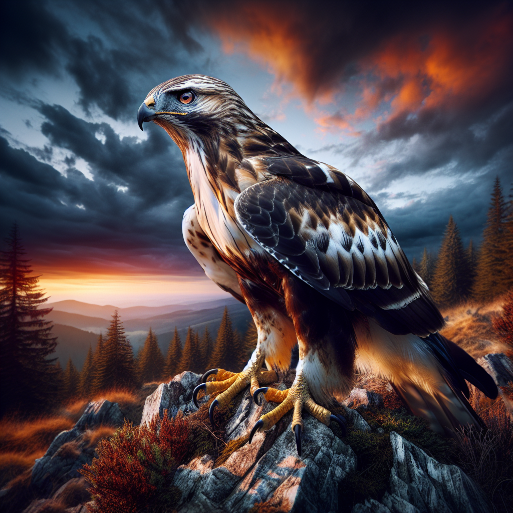 Animal Omens: The Rough-Legged Hawk (Rough-Legged Buzzard) by Animal Omens