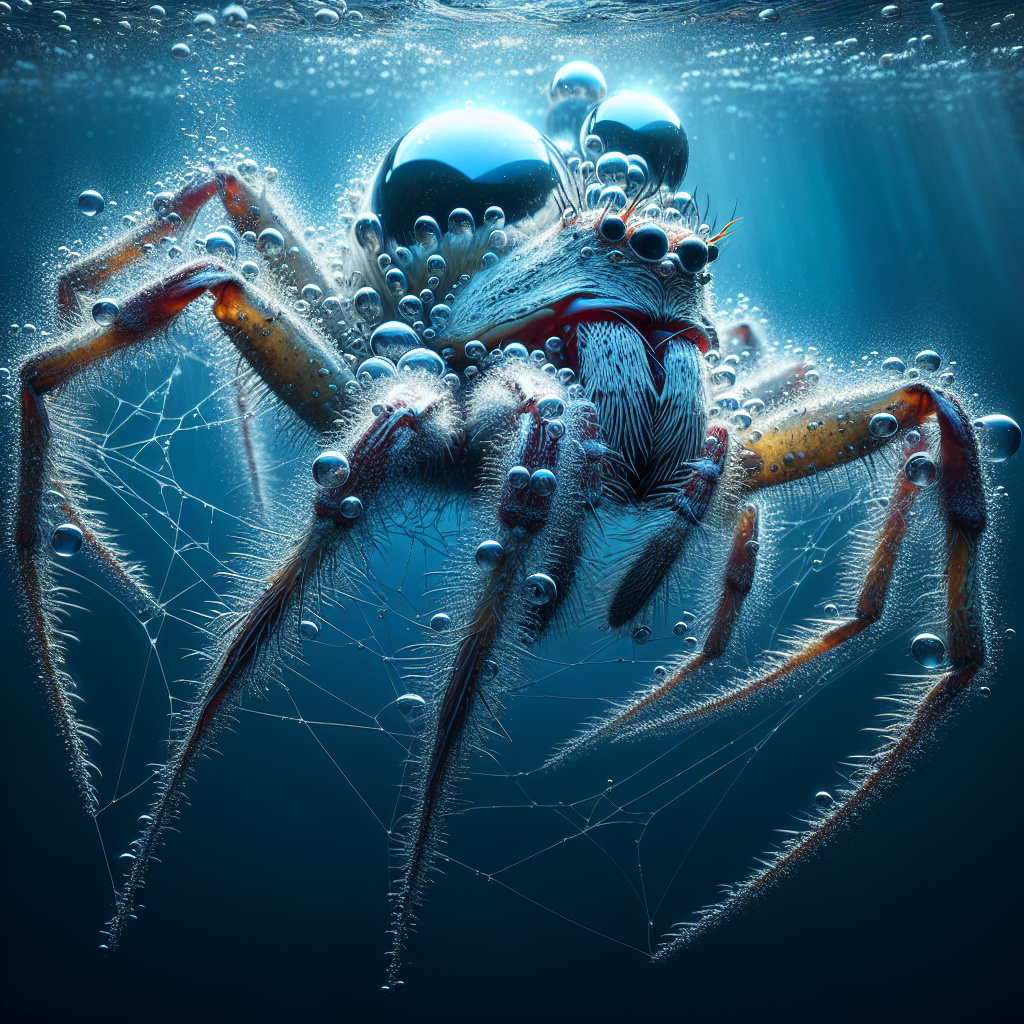 Animal Omens: The Diving Bell Spider by Animal Omens